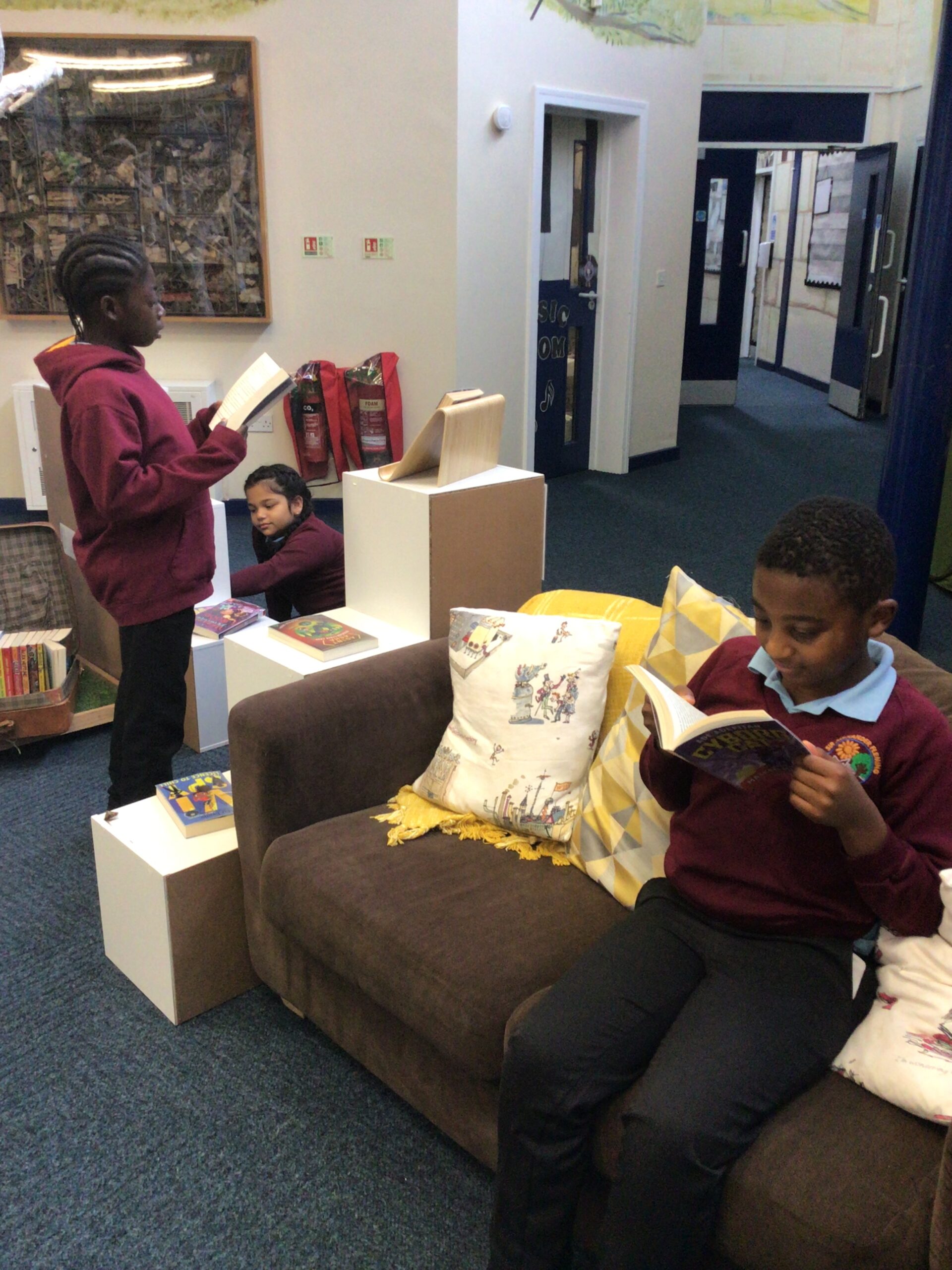 Our school library is open! – Sir Alexander Fleming Primary School