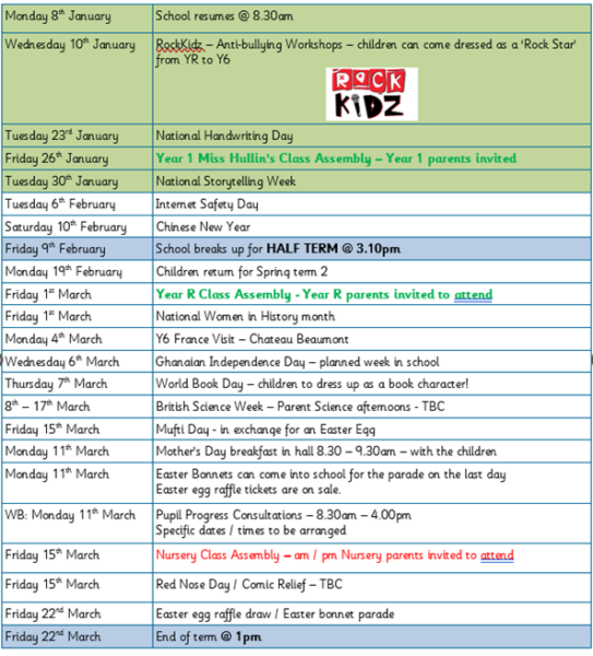 Upcoming Events… – Sir Alexander Fleming Primary School Upcoming Events… – Sir Alexander Fleming Primary School