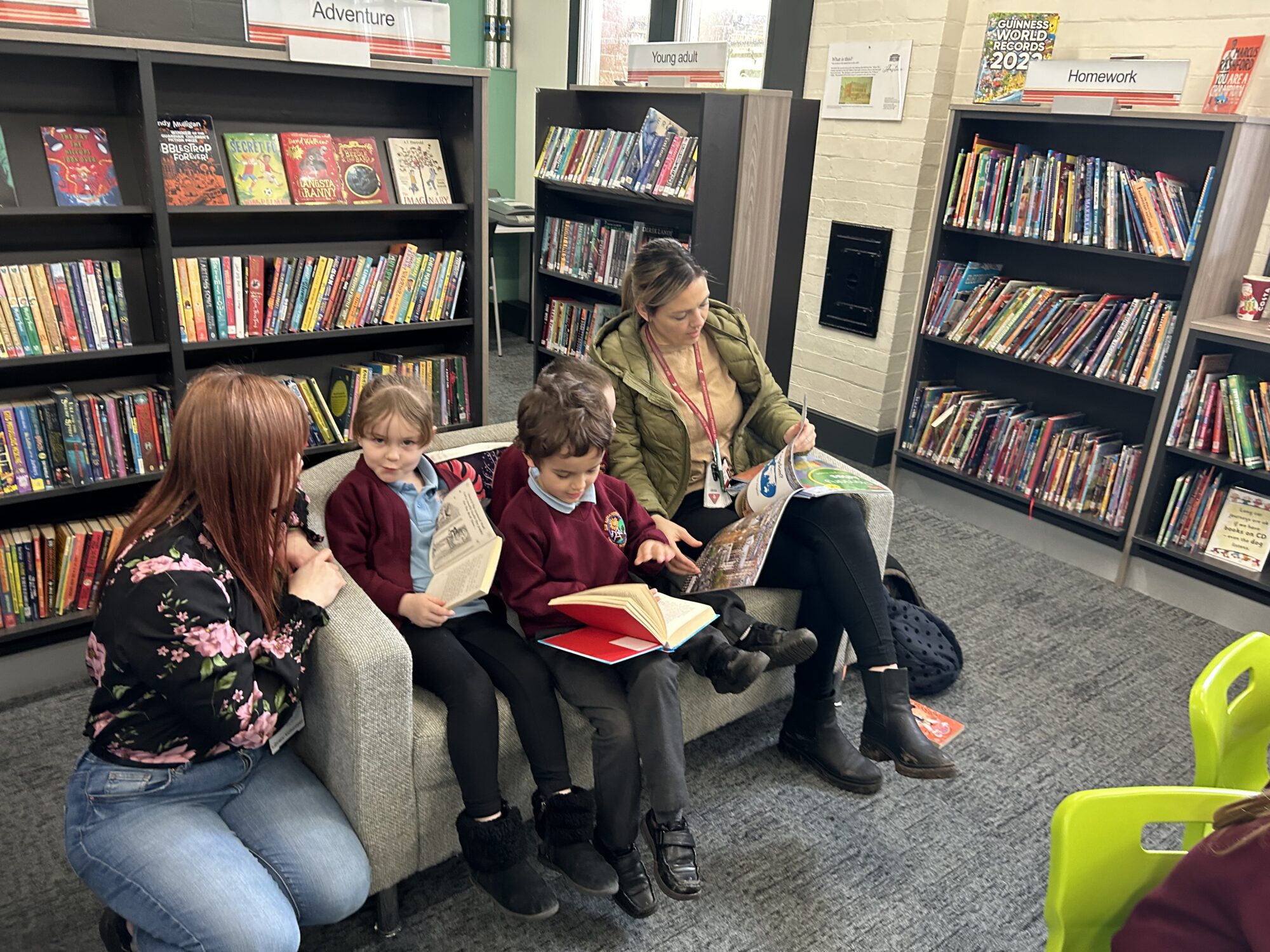 Madeley library visit – Sir Alexander Fleming Primary School